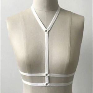 Jewelry | Sexy Strap Caged Bra Harness Halter Bralette | Poshmark